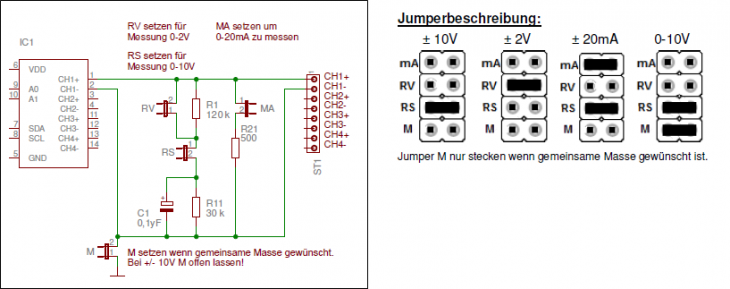 I2C-Analog-Input 4 Kanäle / 18 Bit mit MCP3424 – Horter & Kalb Blog